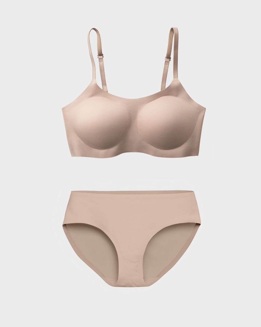 Nude Support Bra Set - Comfortable and Sustainable | EBY