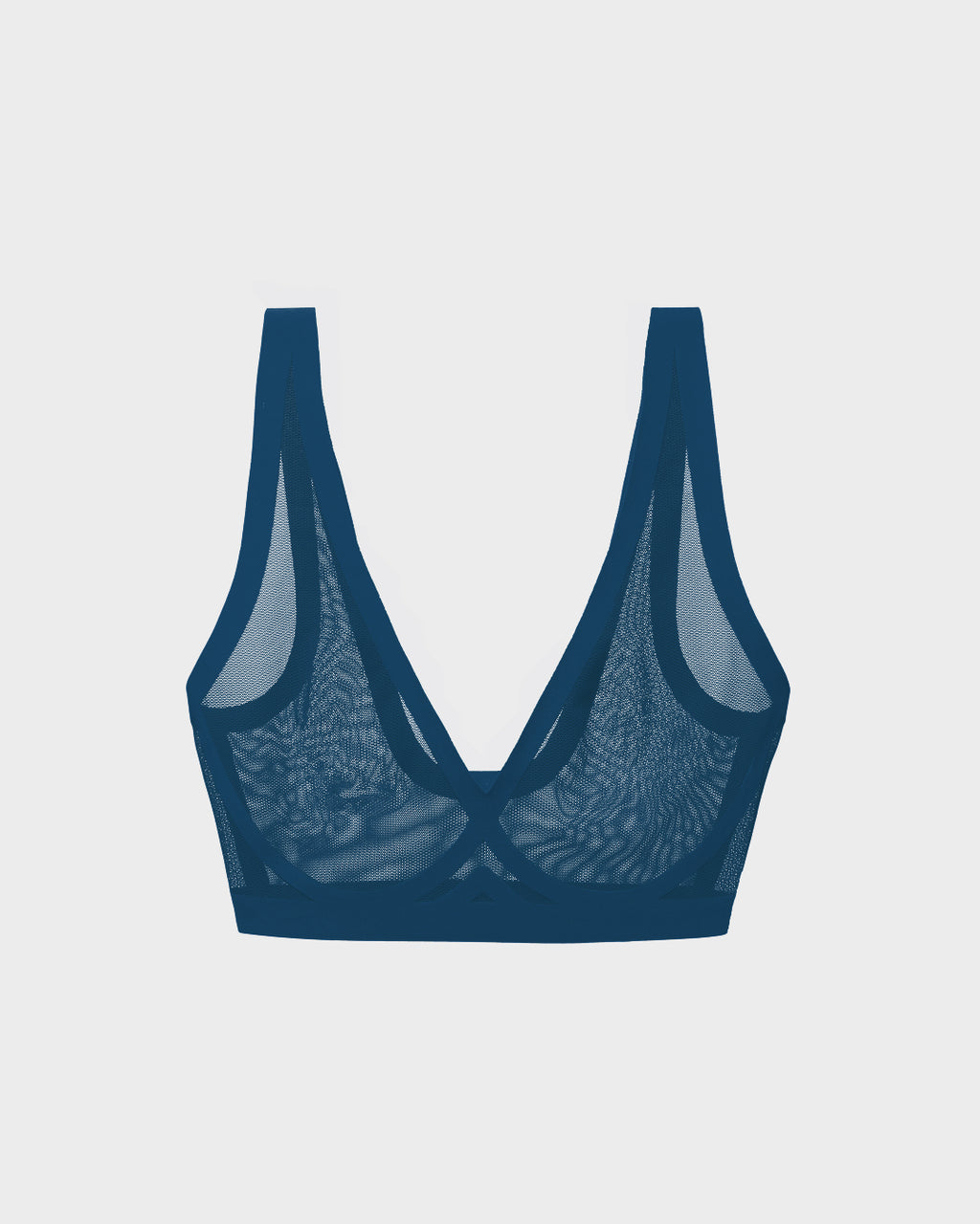 Blue Opal Mesh Bralette for Women – Seamless | EBY