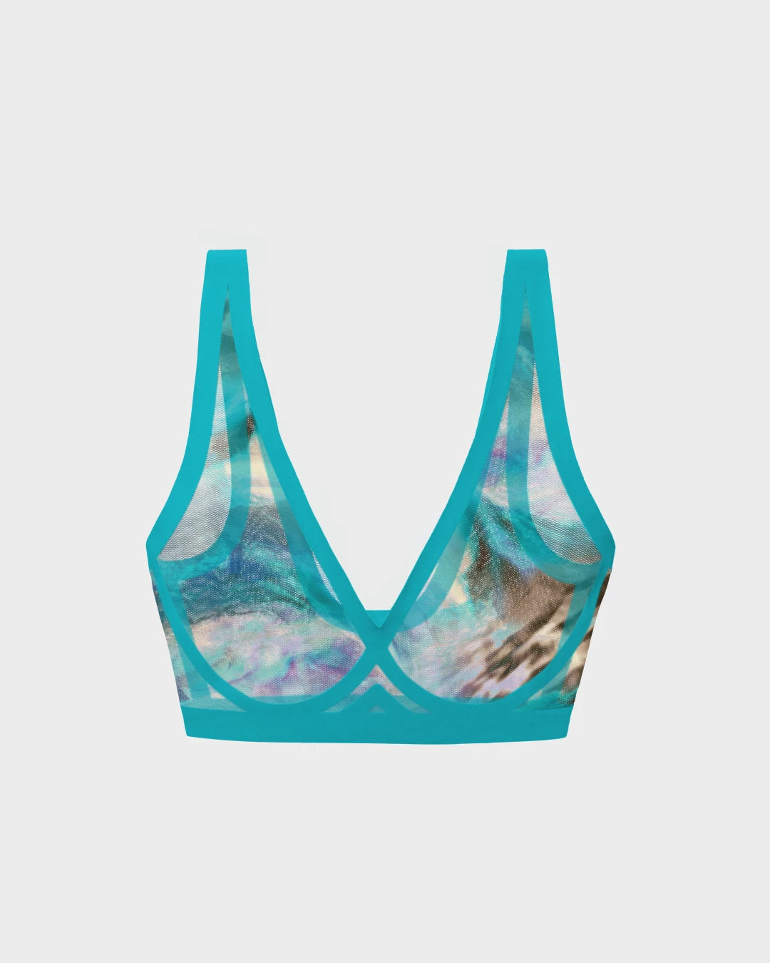 Breathable Isla Mesh Bralette – Seamless, No Wire – EBY